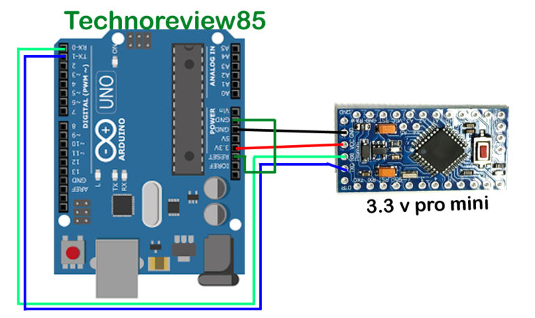 How To Program Arduino Pro Mini Using Arduino Uno No Need Ftdi