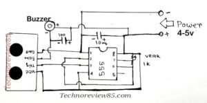 Object detector circuit using Ultrasonic sensor (No need code) – techno ...