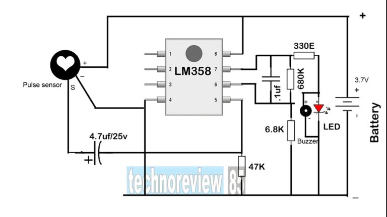 How to make an easy heartbeat sensor circuit ( no need code ) – techno ...